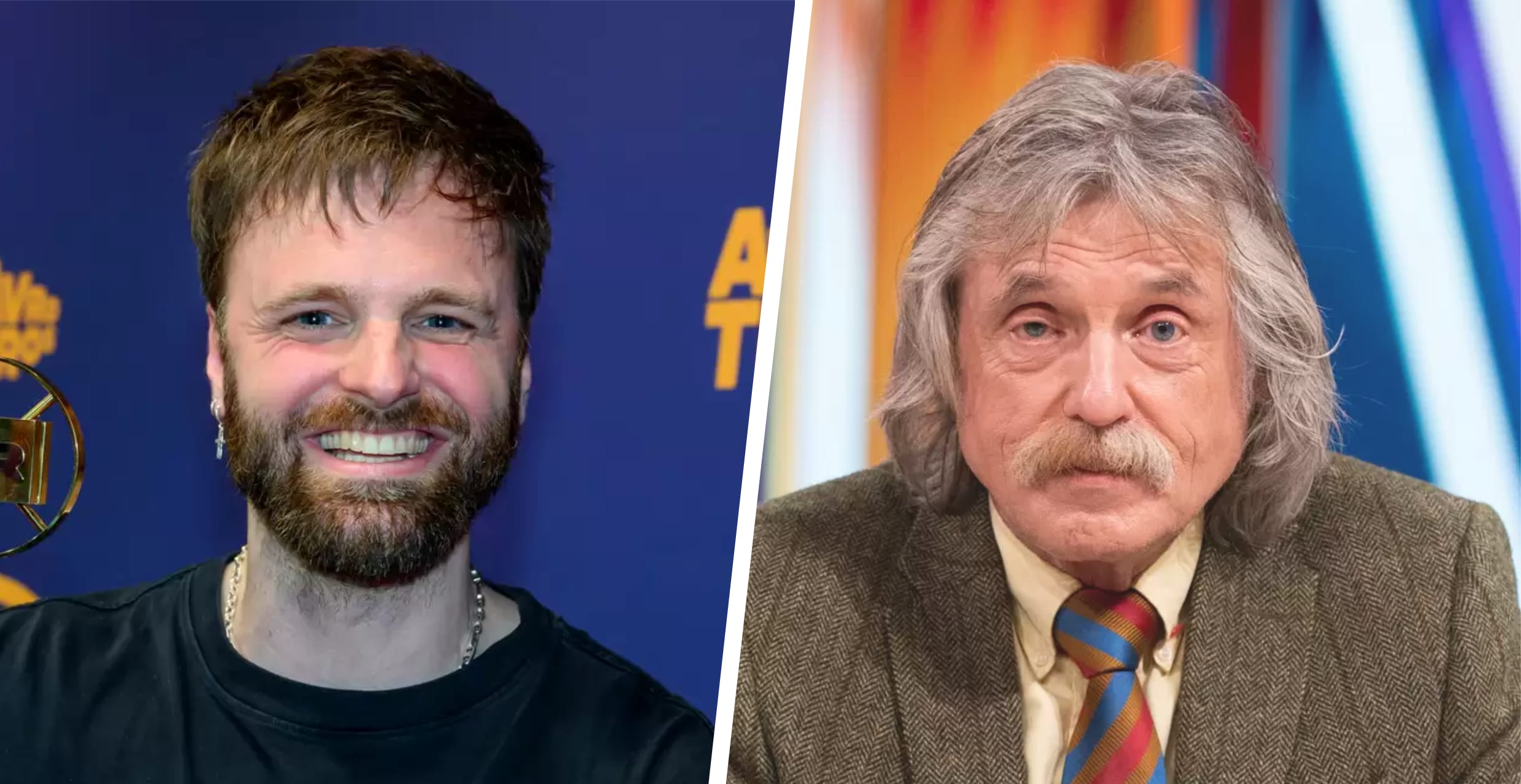 Toen Johan Derksen van ‘Vandaag inside’ de ‘ontzettende lul’ Tim Hofman ...