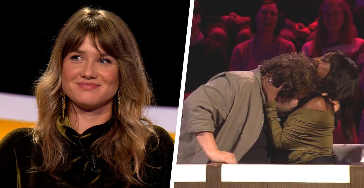 In aflevering 10 van ‘De slimste mens’ zette Jennifer Heylen Erik Van ...
