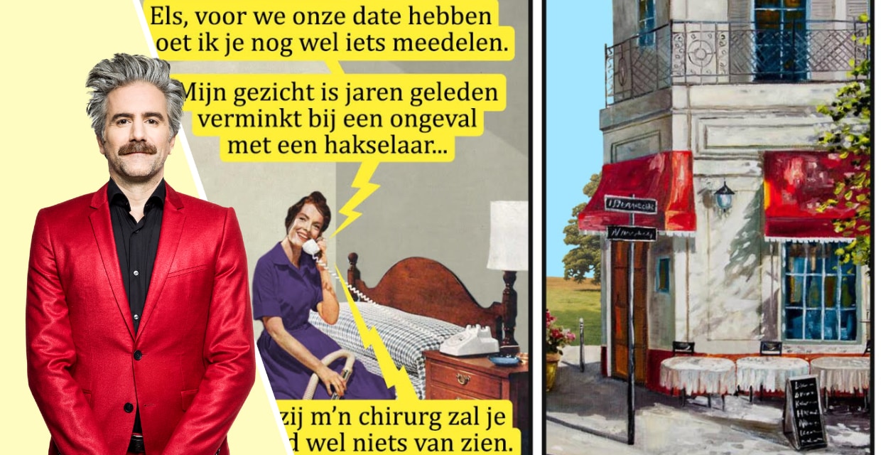 Een klassieker van Jeroom: ‘Mijn gezicht is jaren geleden verminkt bij ...
