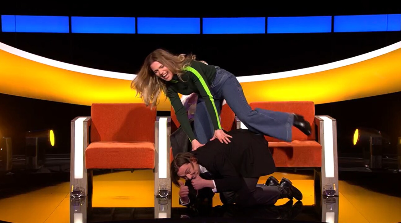 In haar ‘De slimste mens’-debuut liet een razendsnelle Billie Leyers ...