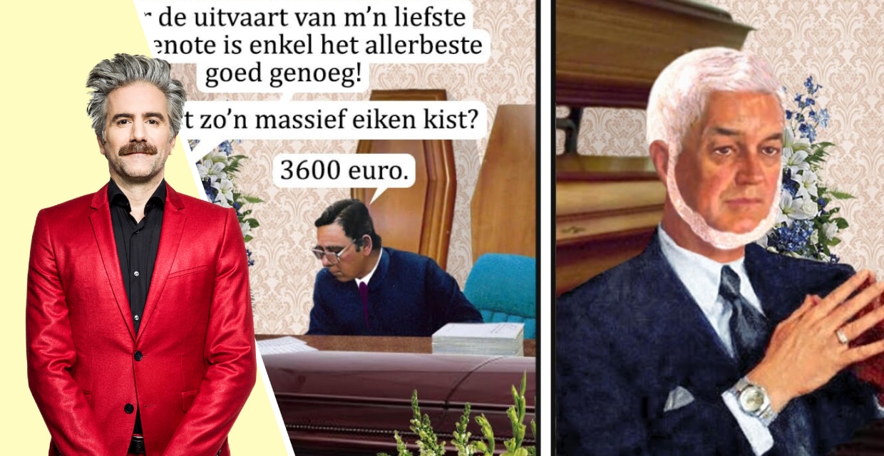 Een klassieker van Jeroom: ‘Voor de uitvaart van m’n liefste is enkel ...