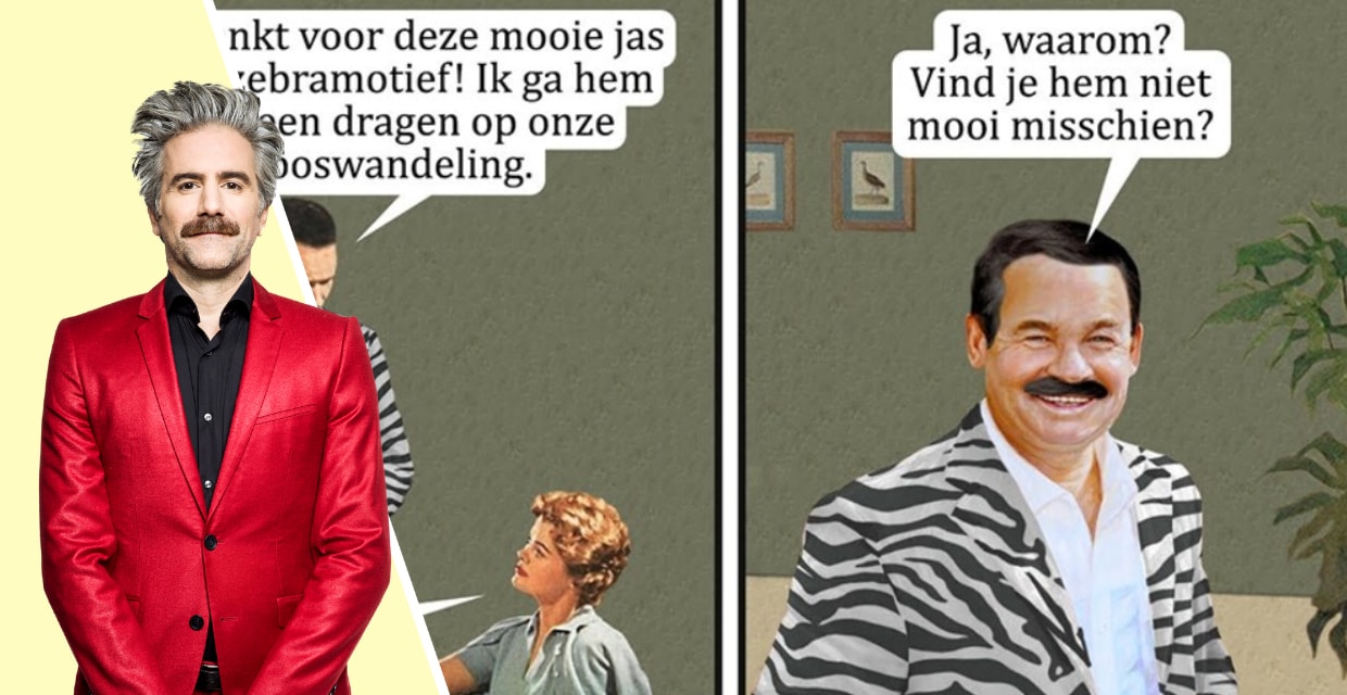 Een klassieker van Jeroom: ‘Bedankt voor deze mooie jas! Ik ga hem ...
