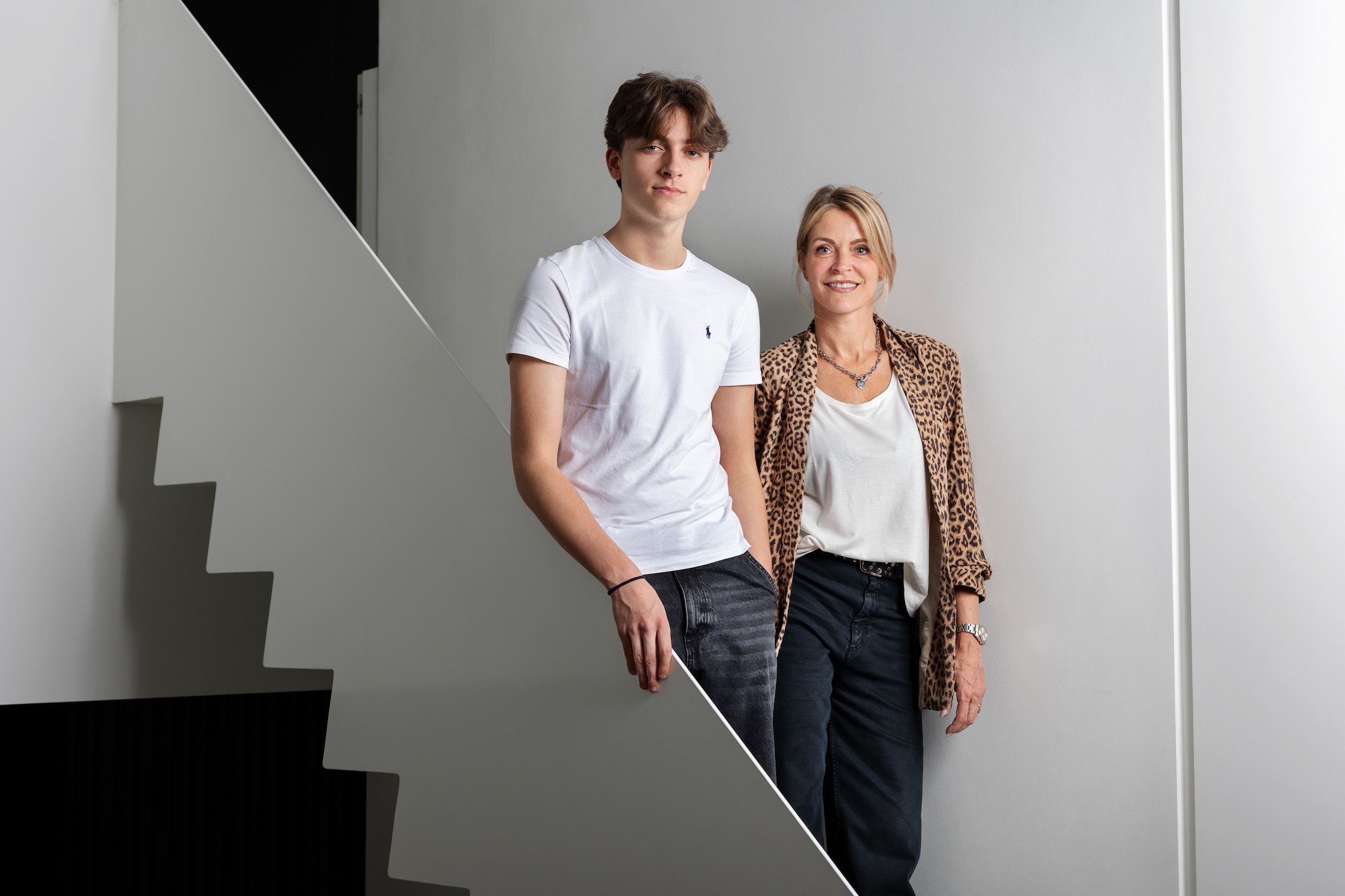 Sky Van der Wee (15), de zoon van Karen Damen: ‘Mijn vader is nu samen met Valerie De Booser, de ...