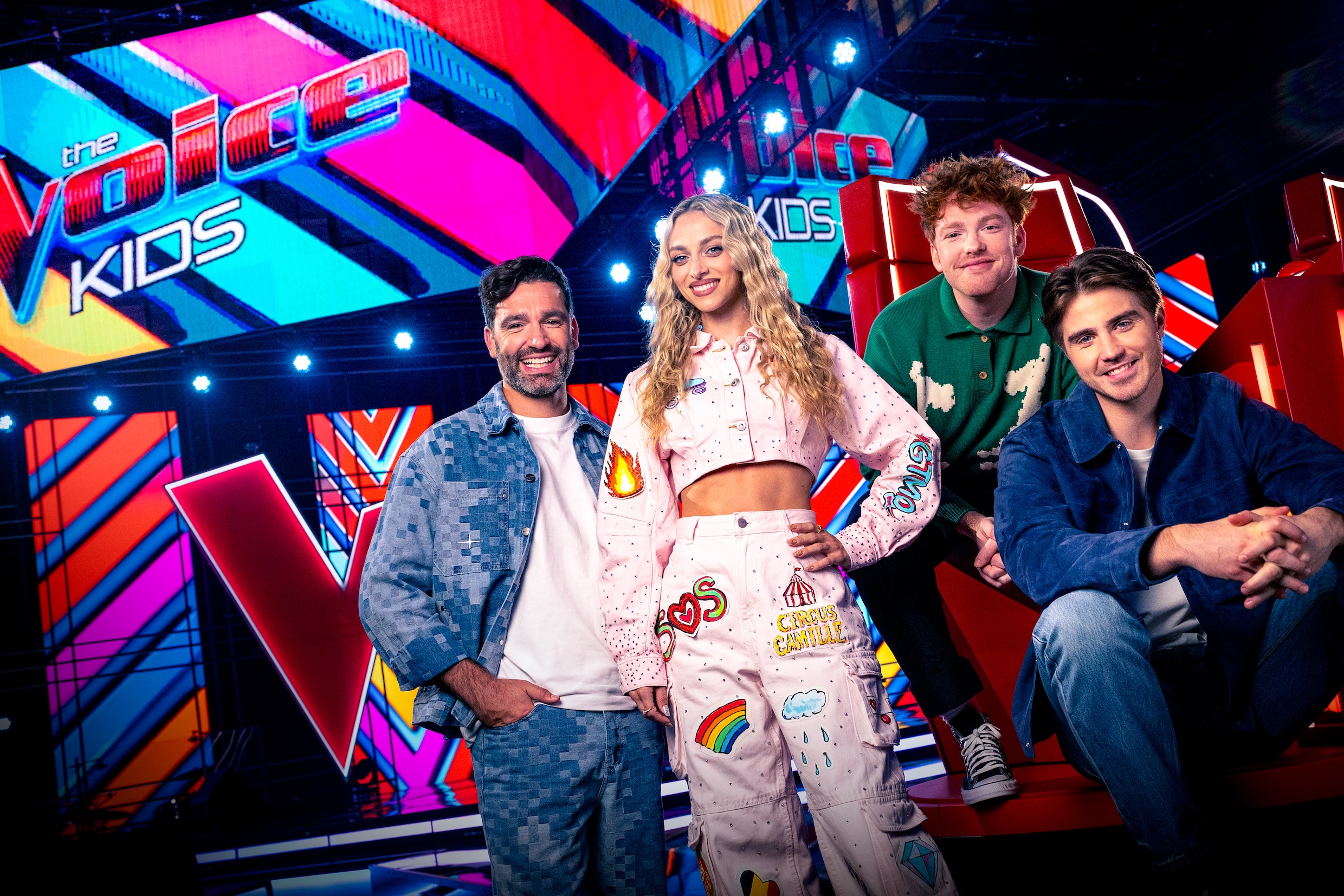 Camille Dhondt en Maksim bij nieuwe coaches ‘The Voice Kids’ | Humo ...