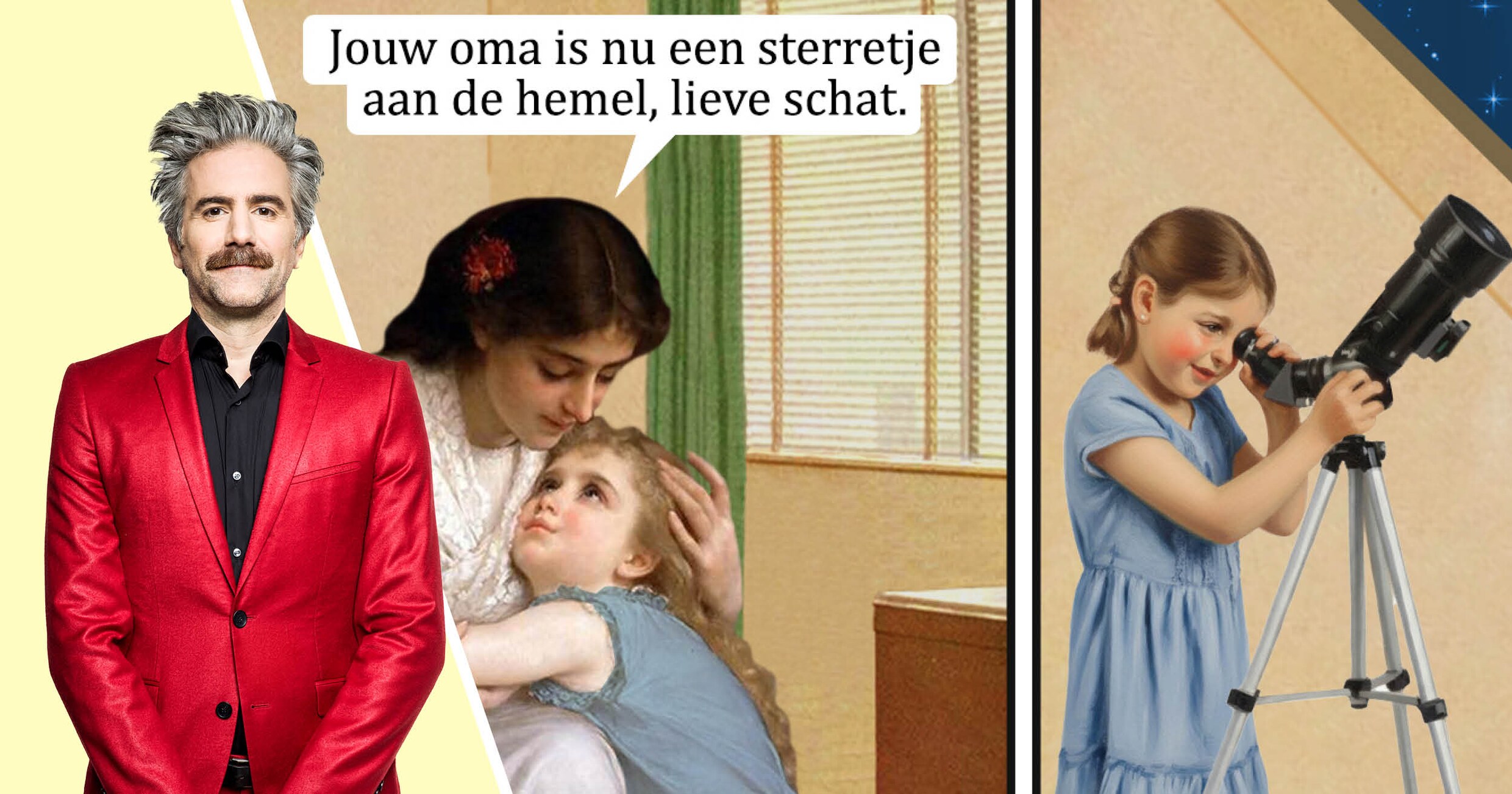 Een nieuwe Jeroom: ‘Jouw oma is nu een sterretje aan de hemel, lieve ...