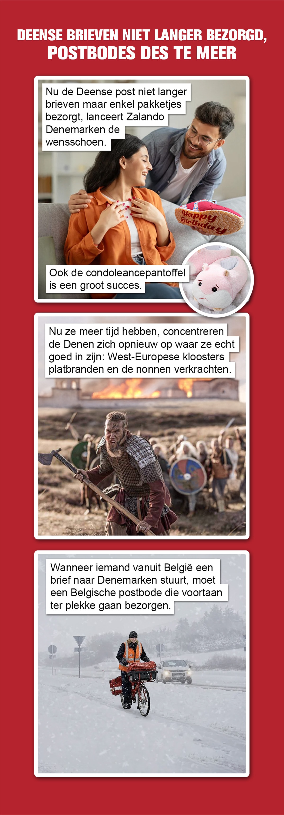 Zalando verrukt dat Deense postbodes niet langer brieven bezorgen (en ...