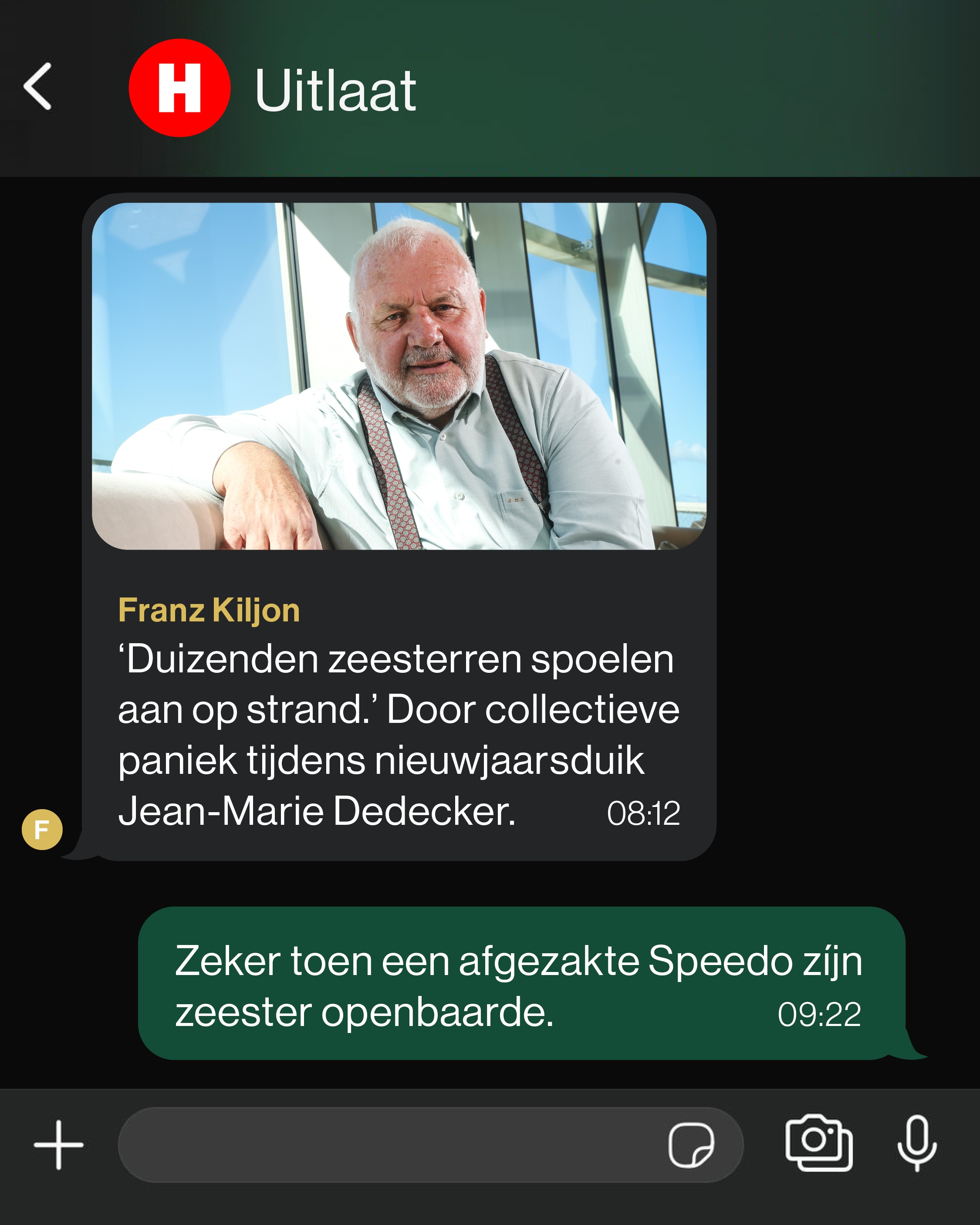 Jean-Marie Dedecker veroorzaakt ramp aan Belgische kust tijdens ...
