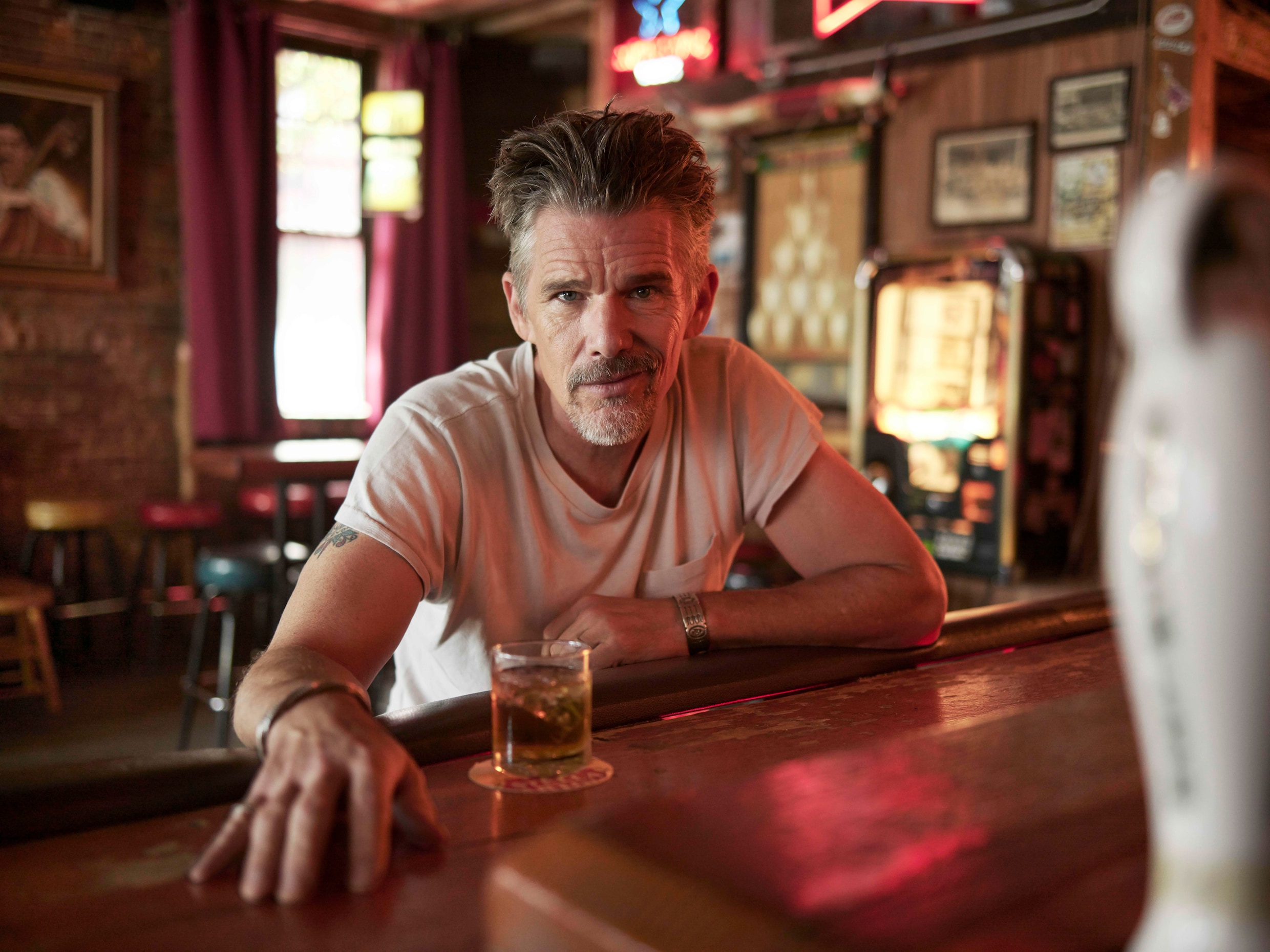 Ethan Hawke over ‘Blue Moon’: ‘Ik kan nu eindelijk een geloofwaardige ...